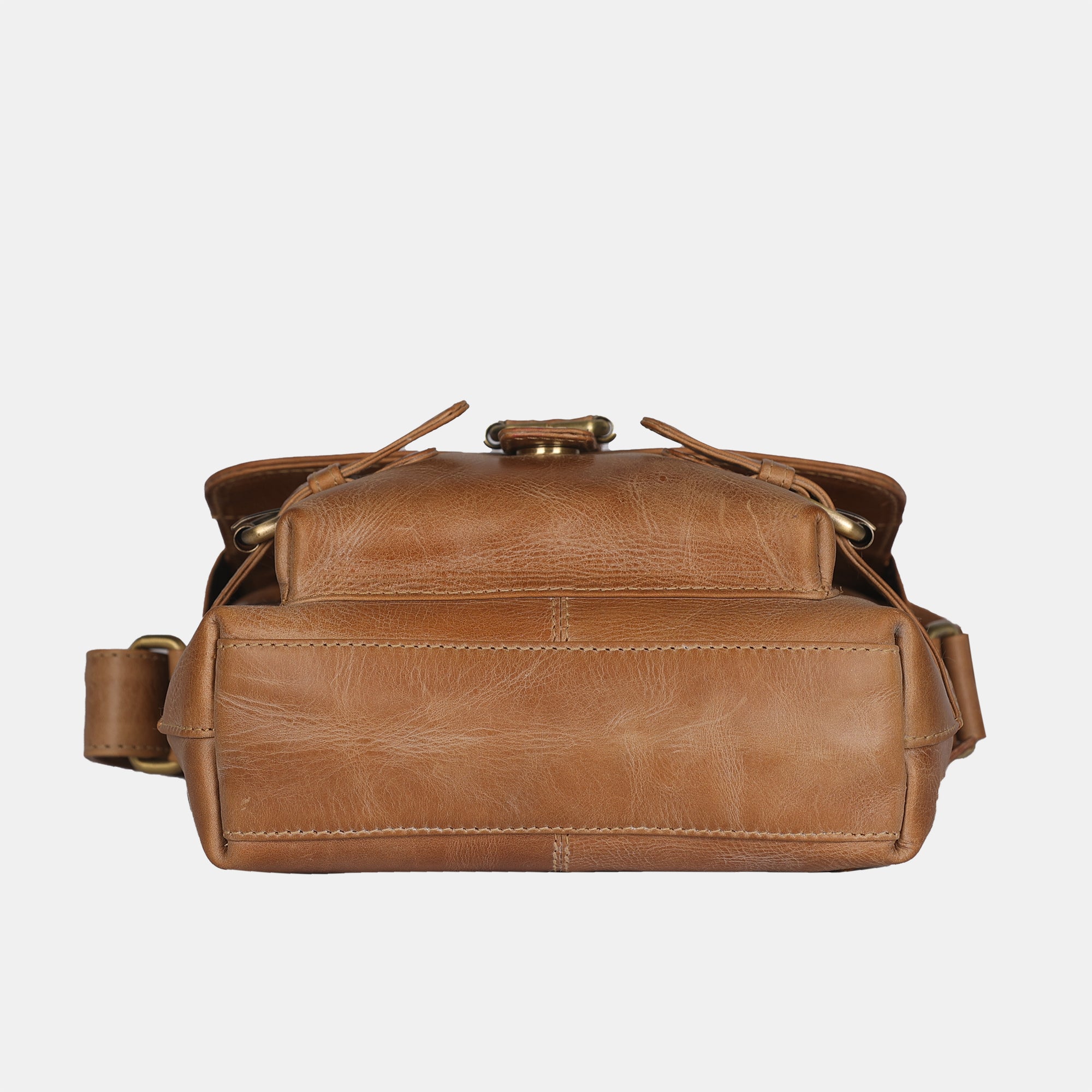 Shop Leather Crossbody Shoulder Strap Purse Tote Bag Brown Finelaer